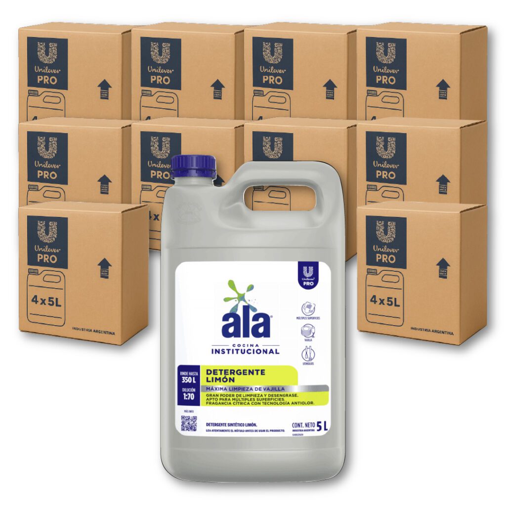 40 ALA detergente ultra cítrico 5l (10 Cajas Cerradas) - Rens