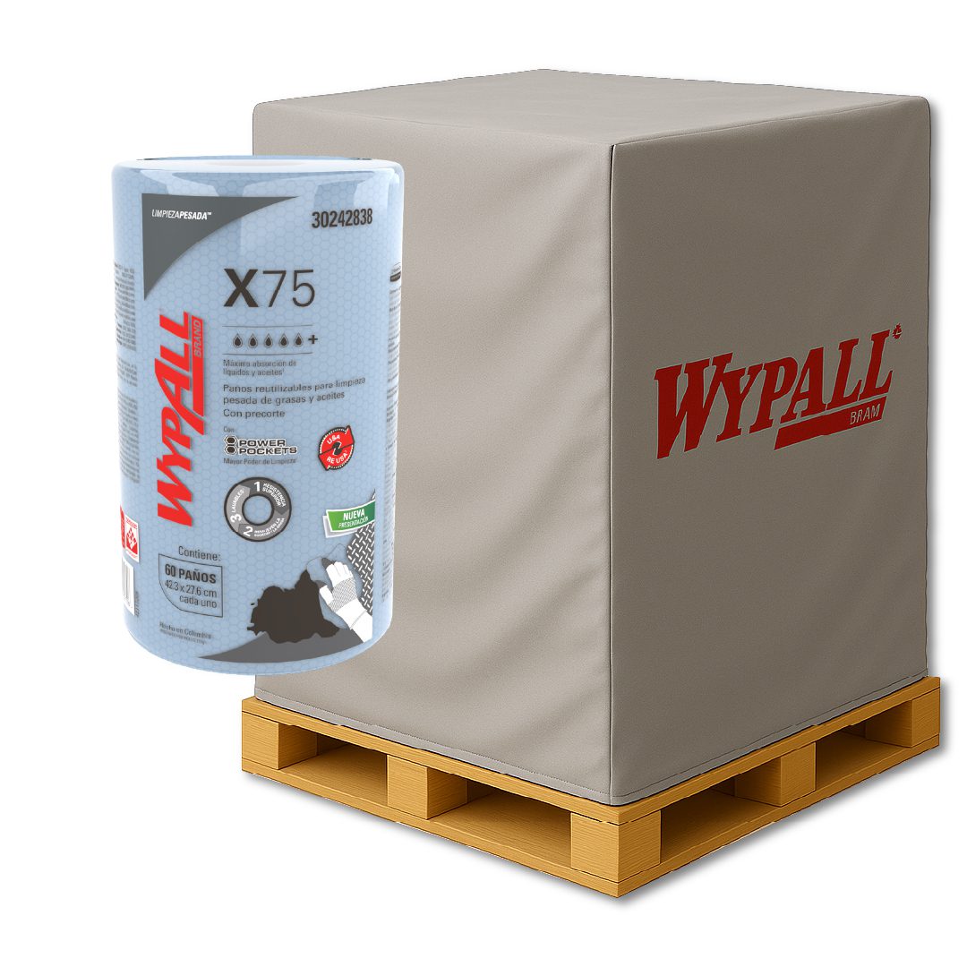 192 Wypall X75 Rollo Celeste 60P (Pallet Completo) - Rens